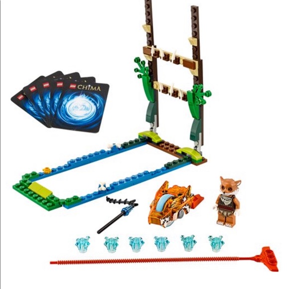 Lego | Toys | Lego 711 Swamp Jump Legends Of Chima Speedorz Furty Fox ...